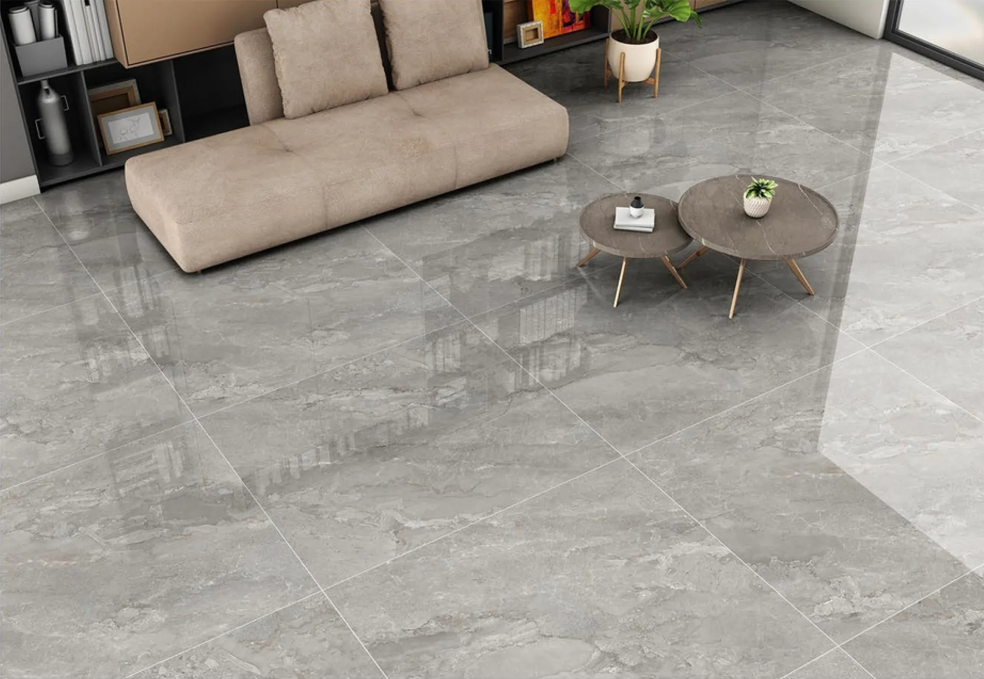 1000x1000mm Porcelain Tiles | Premium Floor Tiles India